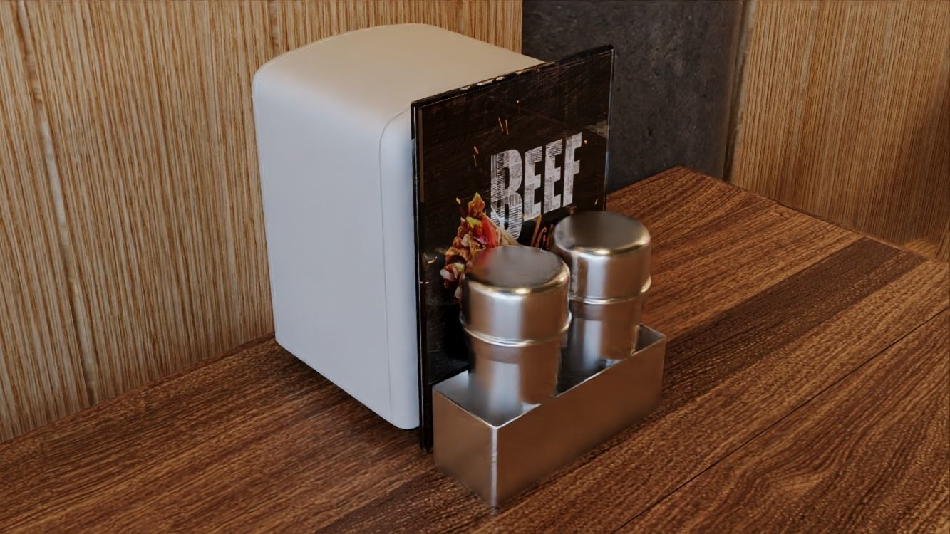 Kebab Restaurant 3D model | CGTrader