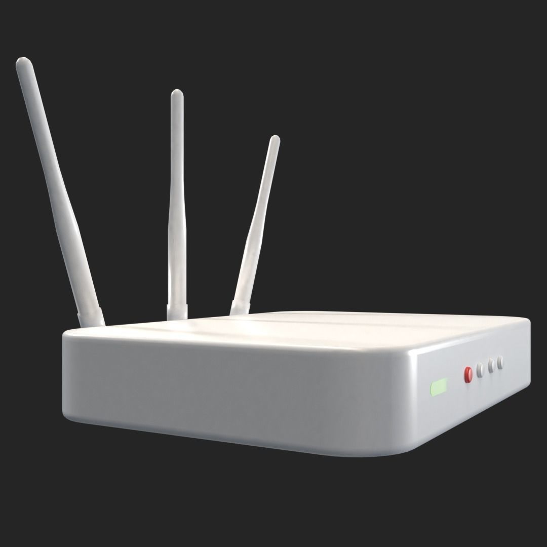 3D model WiFi Router VR / AR / low-poly | CGTrader
