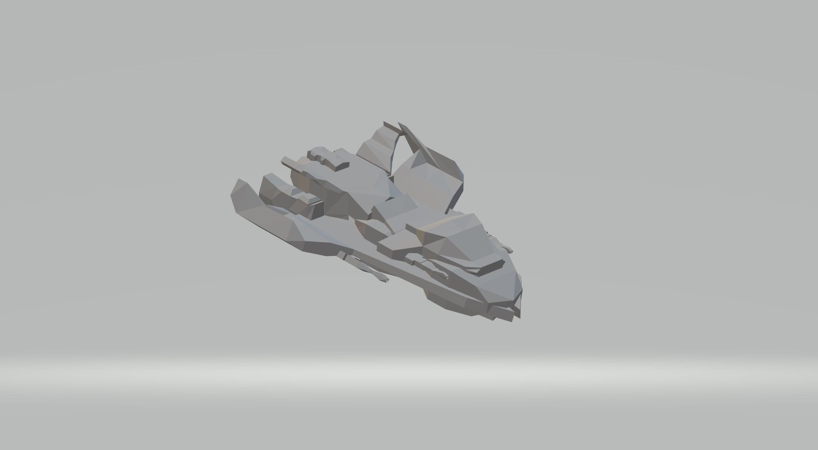 3D model TD SpaceShip VR / AR / low-poly | CGTrader