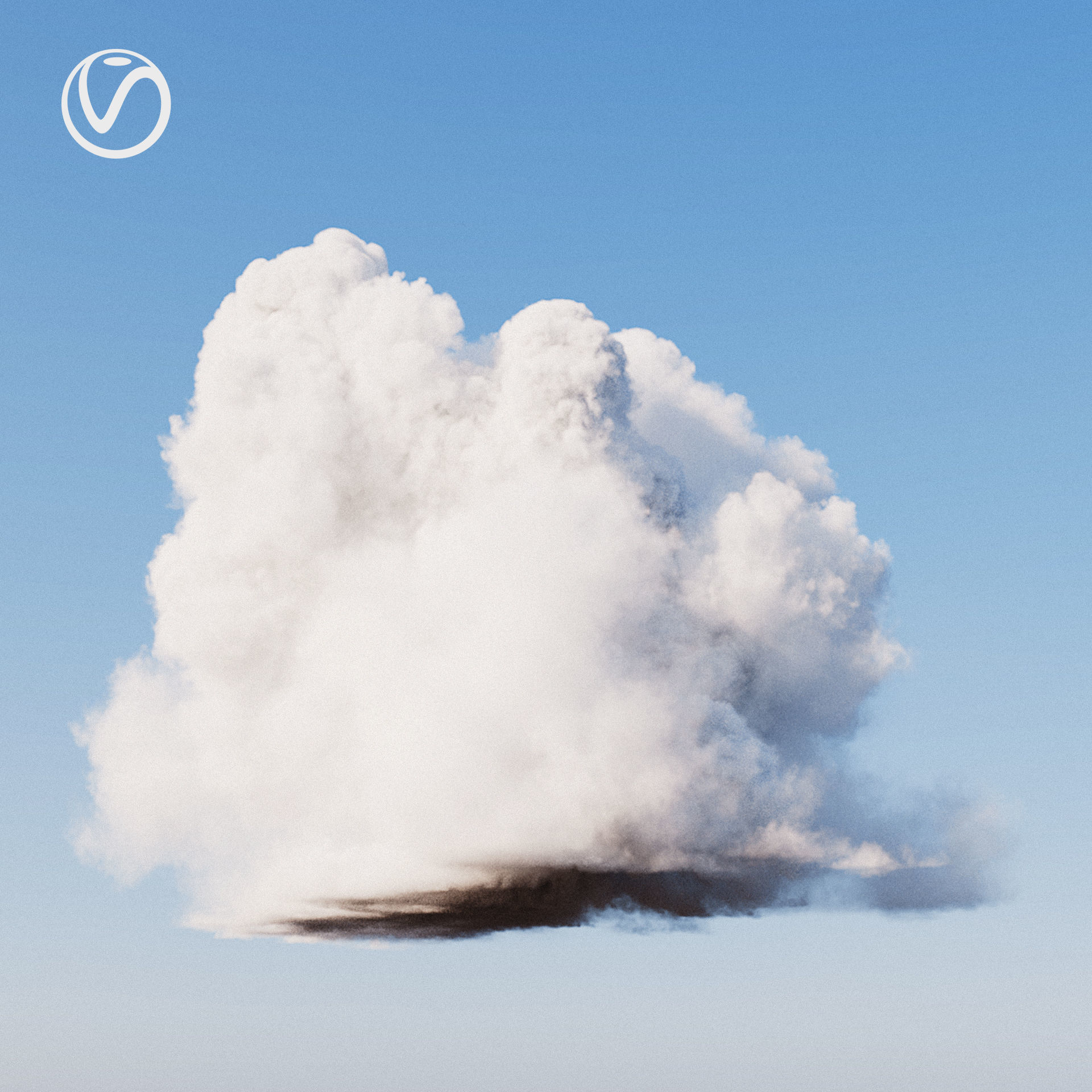 Photorealistic Vdb Cumulus Cloud Type B 3D model | CGTrader