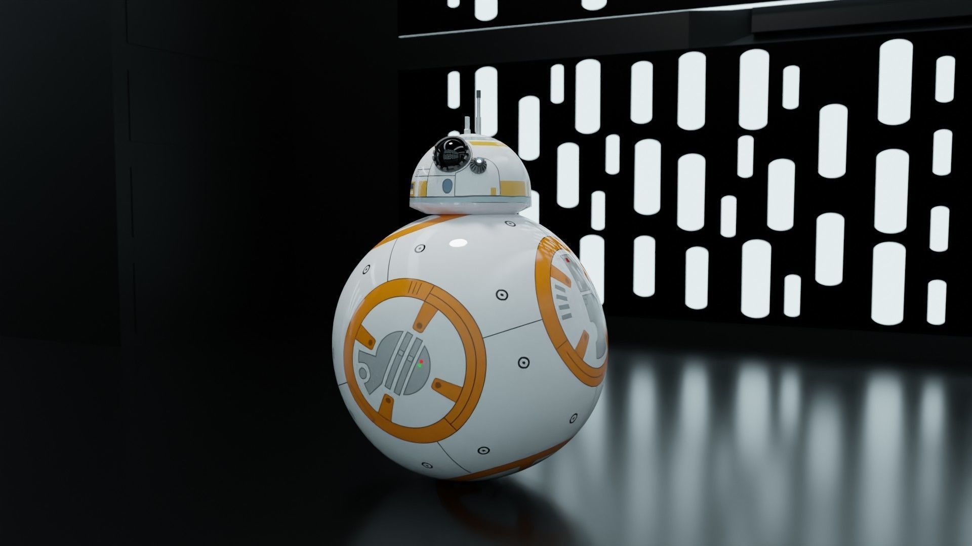 Star Wars BB8 Animated 3D model animated | CGTrader