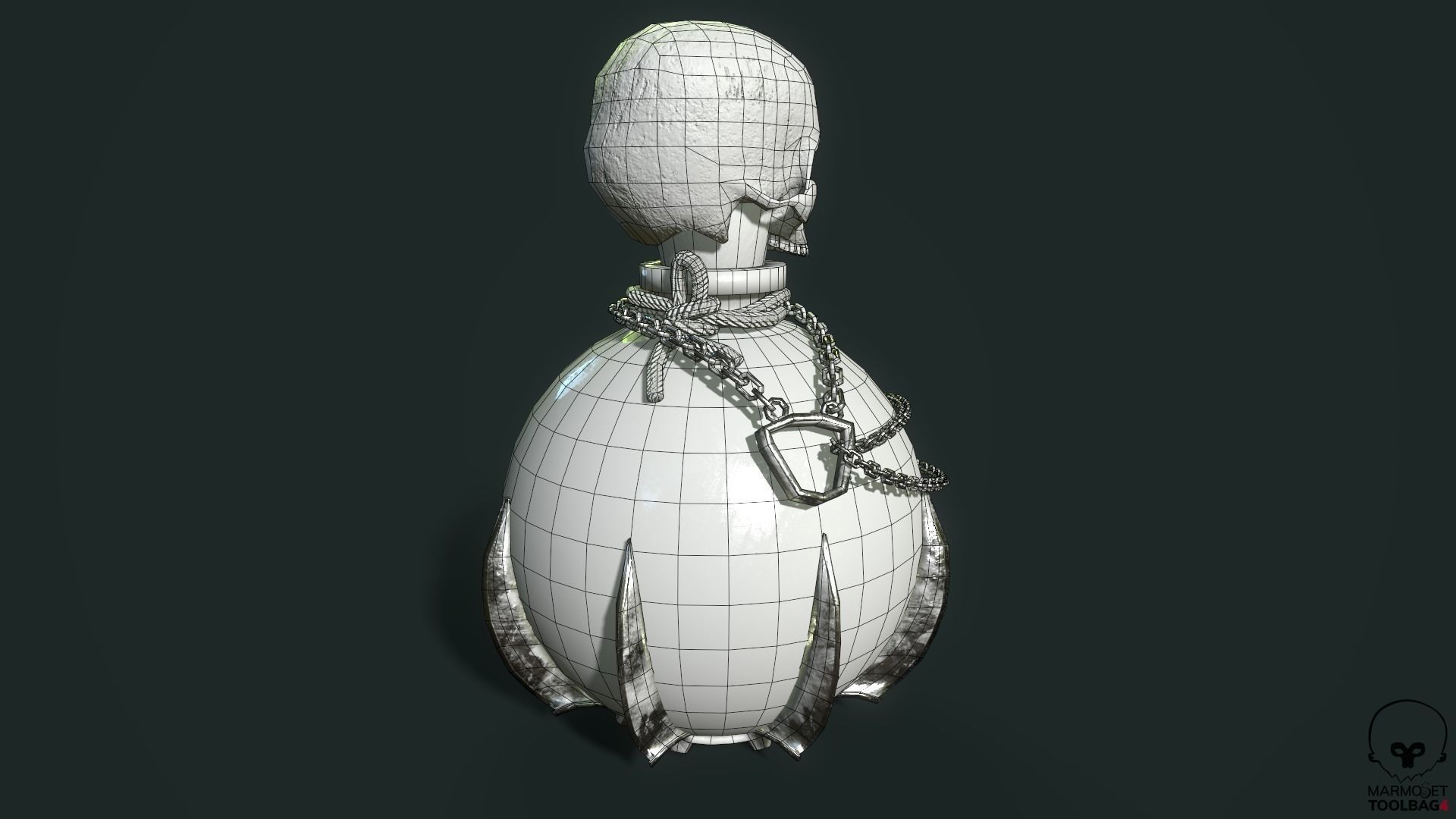 3D model Lowpoly Poison Potion Bottle VR / AR / low-poly | CGTrader