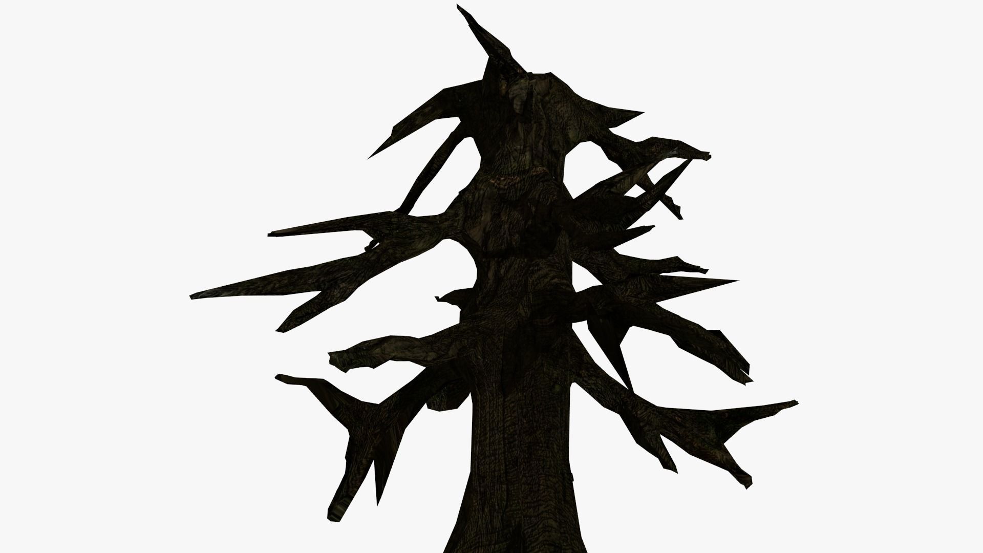 3D model Dry Spooky Dry Tree VR / AR / low-poly | CGTrader