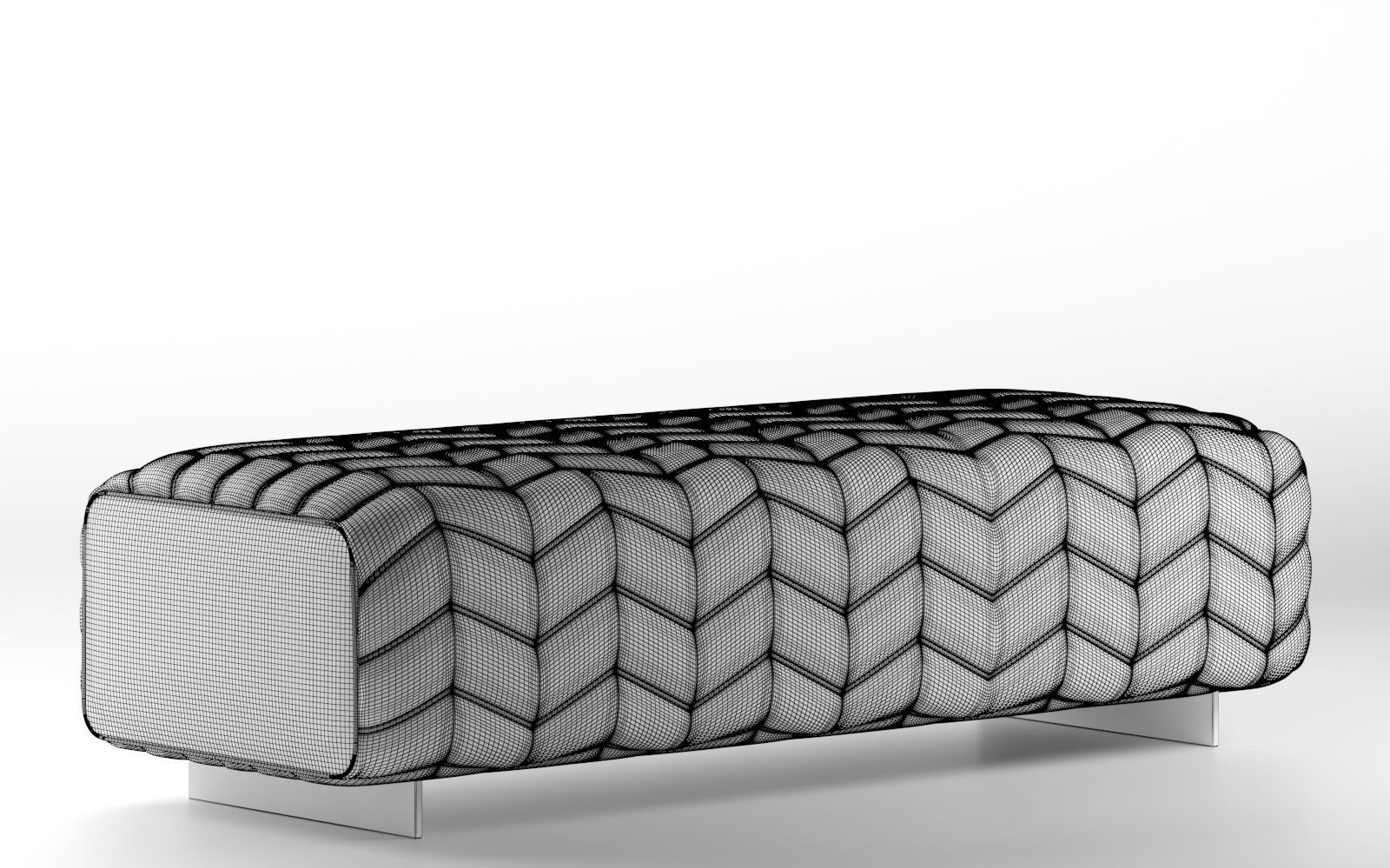 Quincy Bench Minotti 3D model | CGTrader