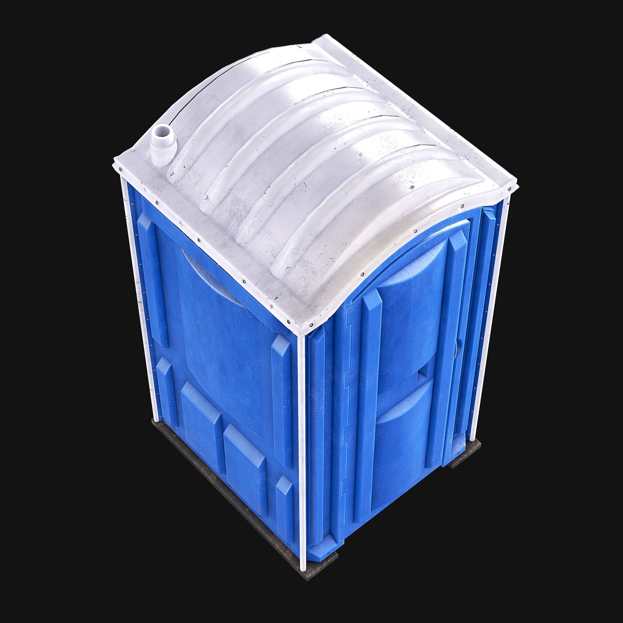 3D model Portaloo Portable Toilet VR / AR / low-poly | CGTrader