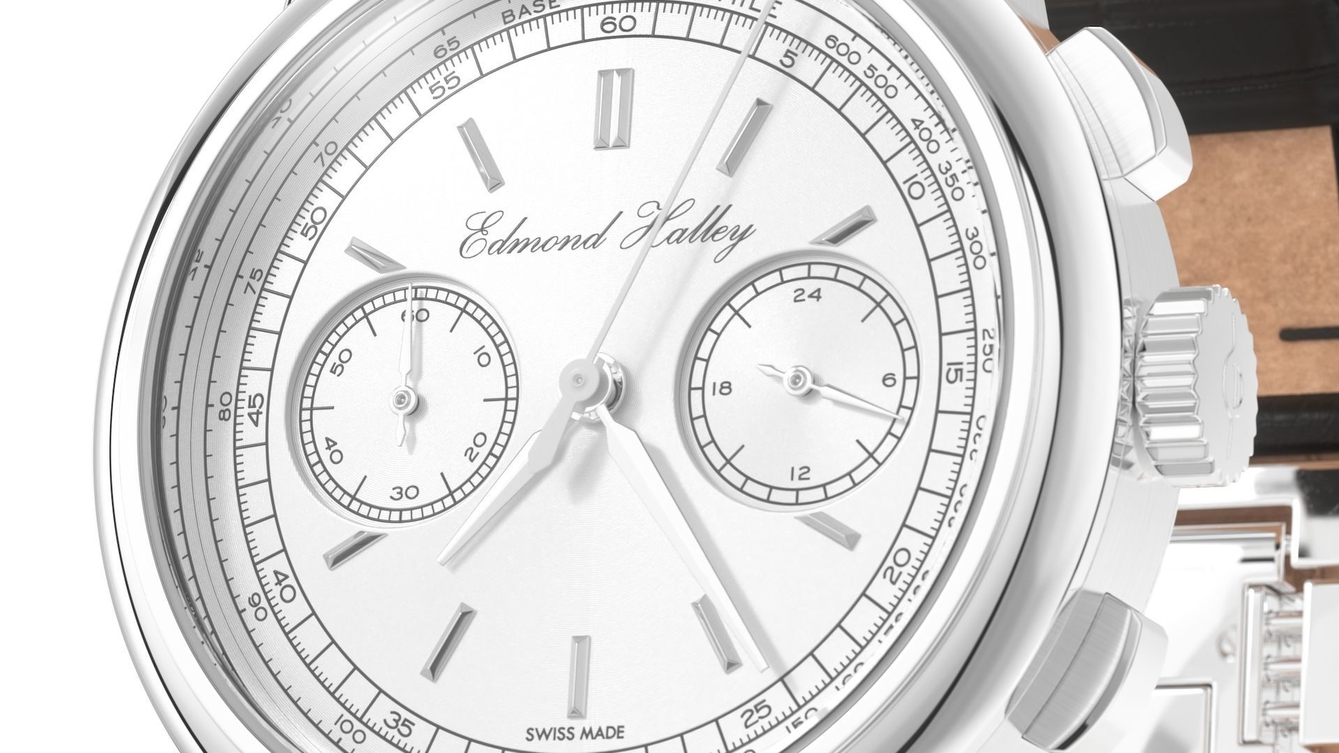 Watch Edmond Halley 3D model animated rigged | CGTrader