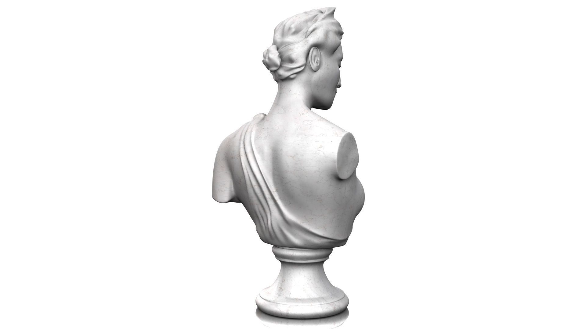 CLASSIC FEMALE BUST 3D model | CGTrader