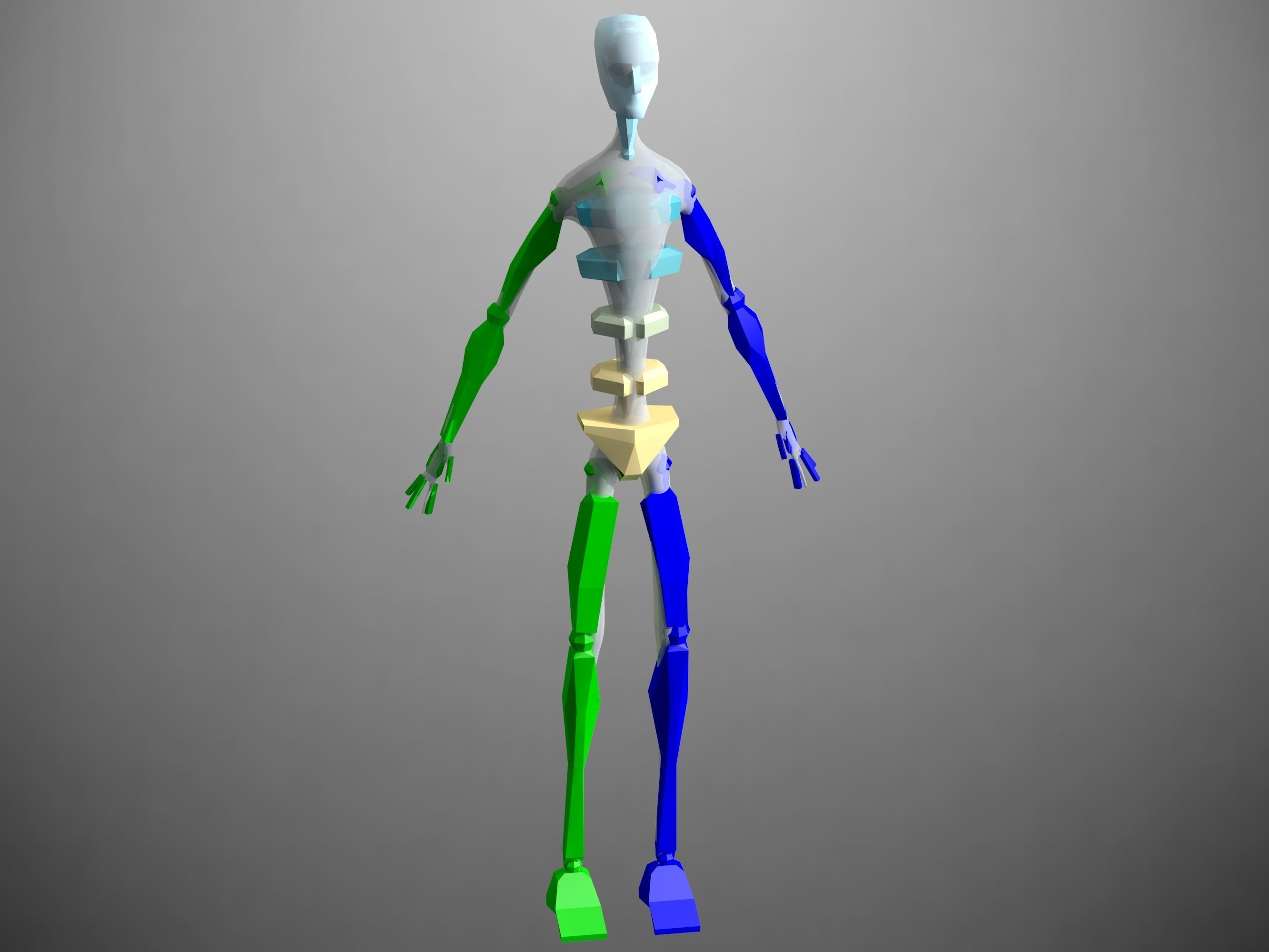 3D model Alien from AI Artificial Intelligence VR / AR / low-poly rigged | CGTrader