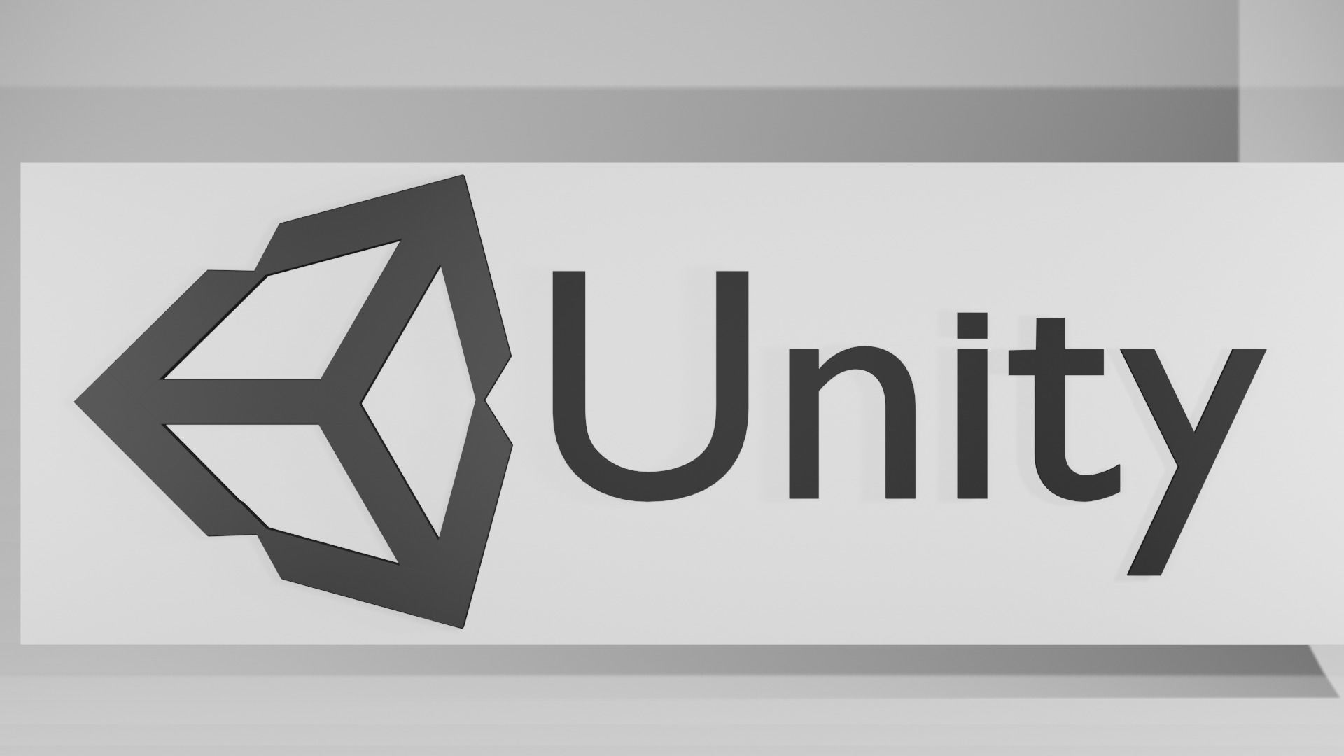 Unity Logo free VR / AR / low-poly 3D model | CGTrader