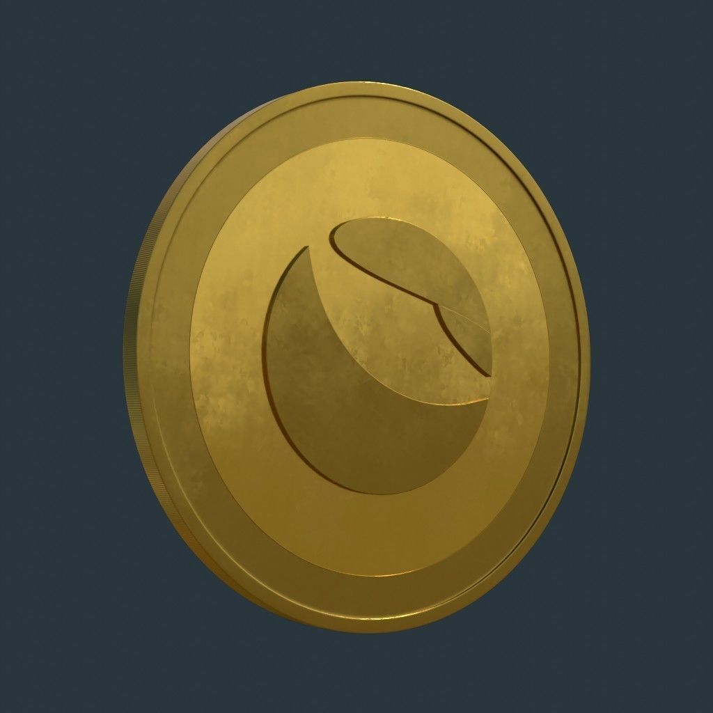 Terra LUNA - Cryptocurrency Coin - RIP free 3D model | CGTrader