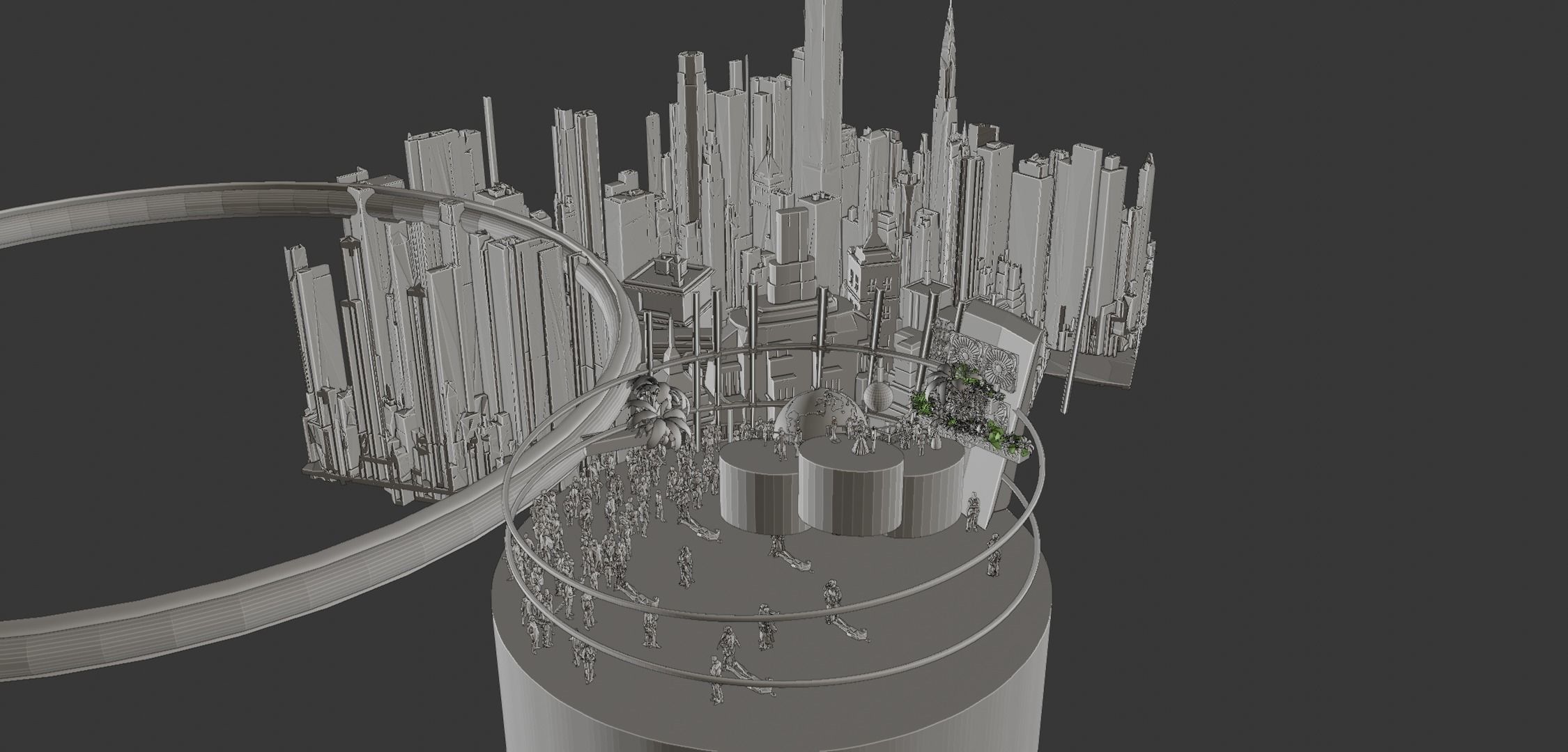 Rapture 3D model | CGTrader