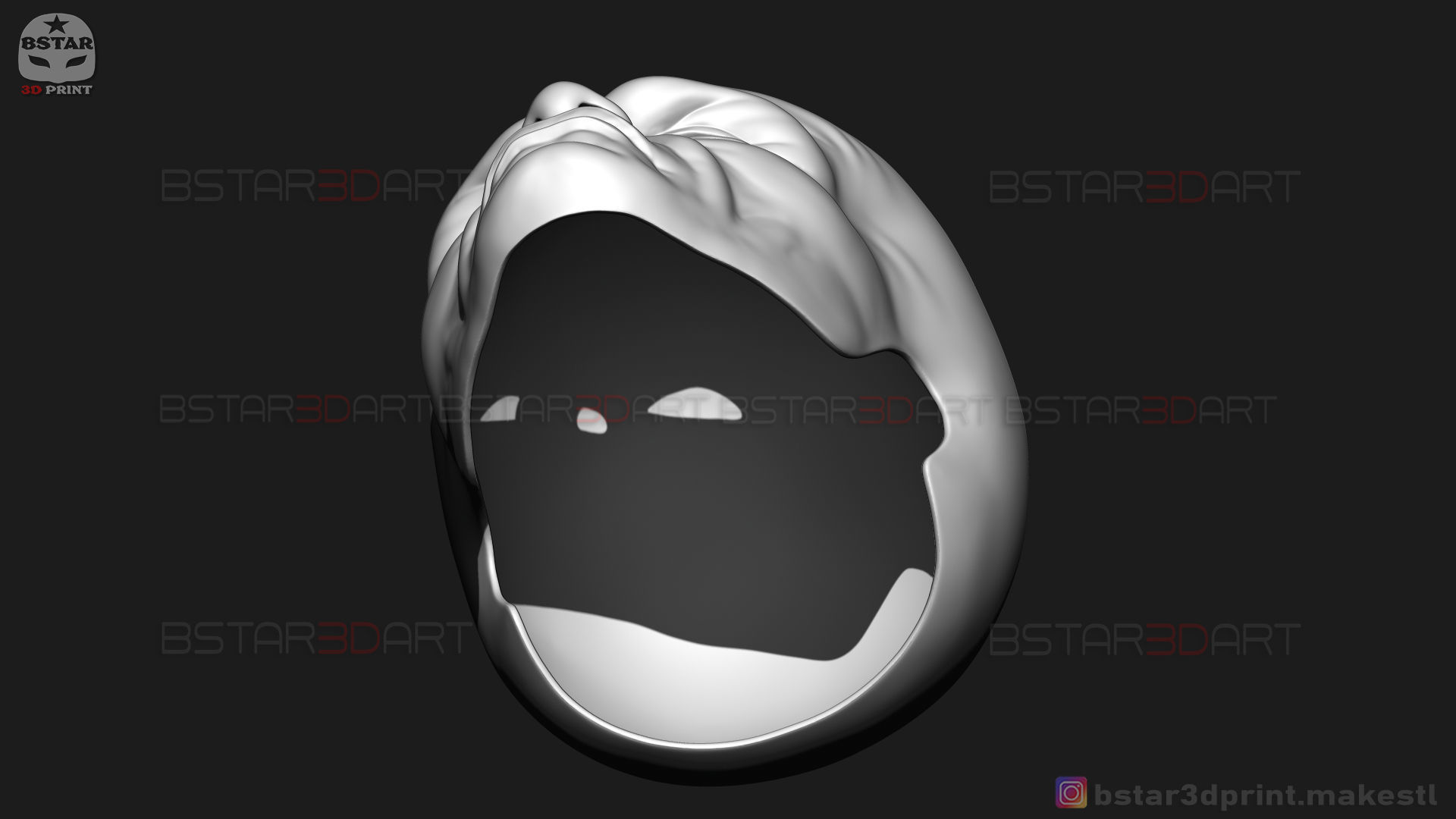 The Watcher Mask - Marvel Comics 3D model 3D printable | CGTrader