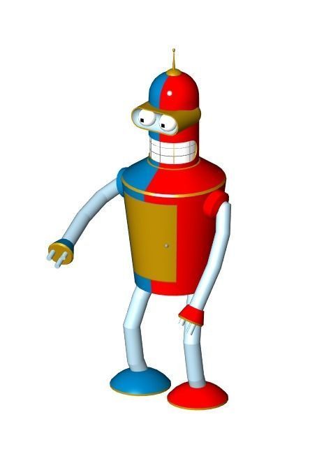 ARC-03-BENDER ROBOT 3D MODEL 3D model | CGTrader