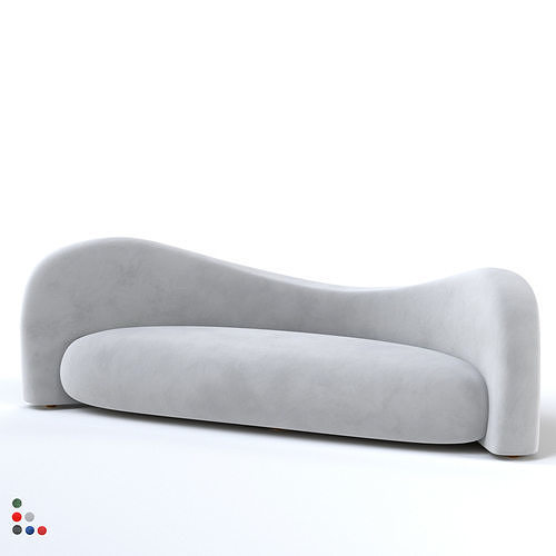 Moon Sofa by RaphaelNavot 3D model | CGTrader