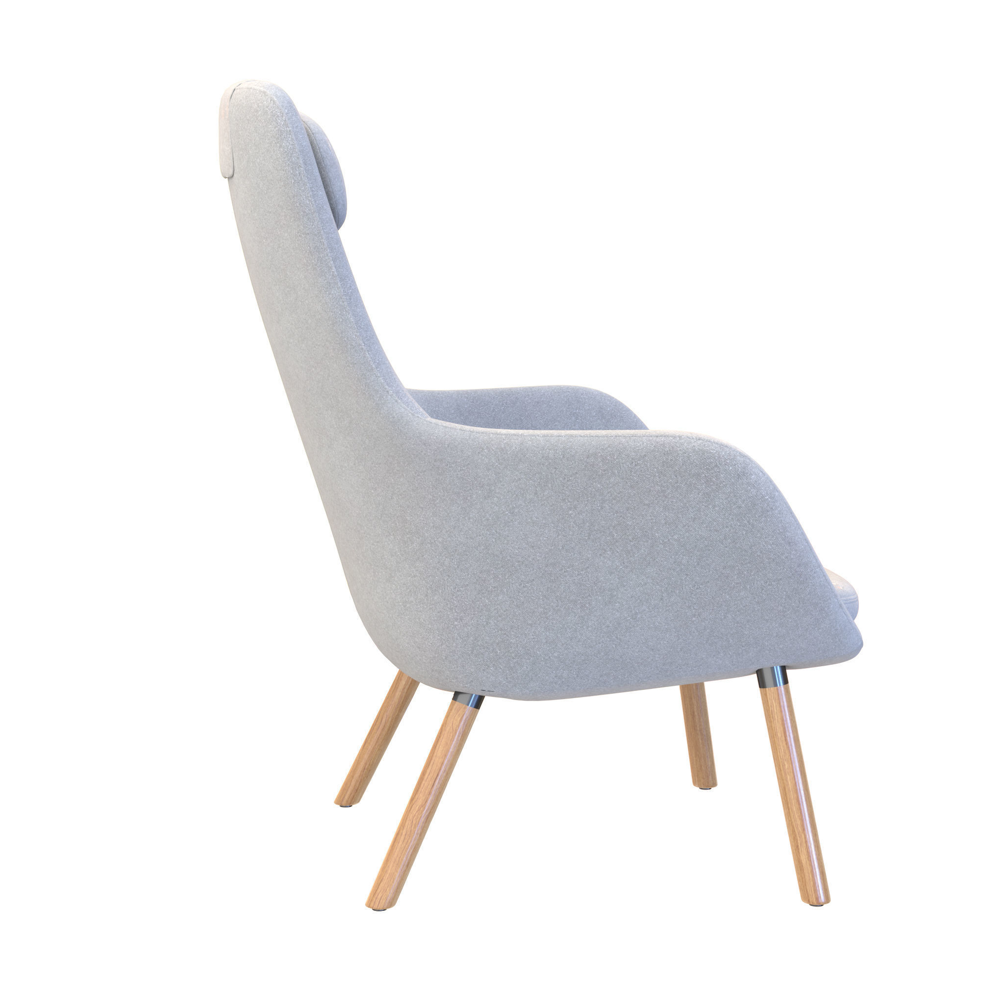 Hal lounge 3D model | CGTrader