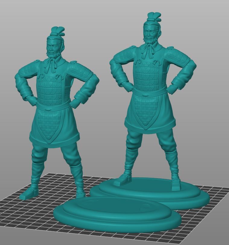 TERRACOTTA ARMY 3D model 3D printable | CGTrader