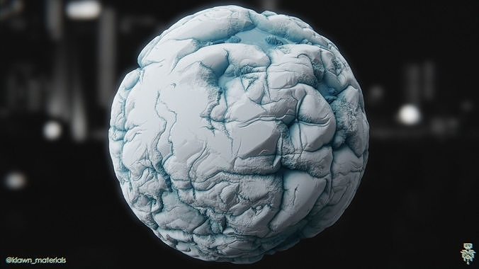 Procedural Ice Rock Material plus 4k PBR Textures Texture | CGTrader