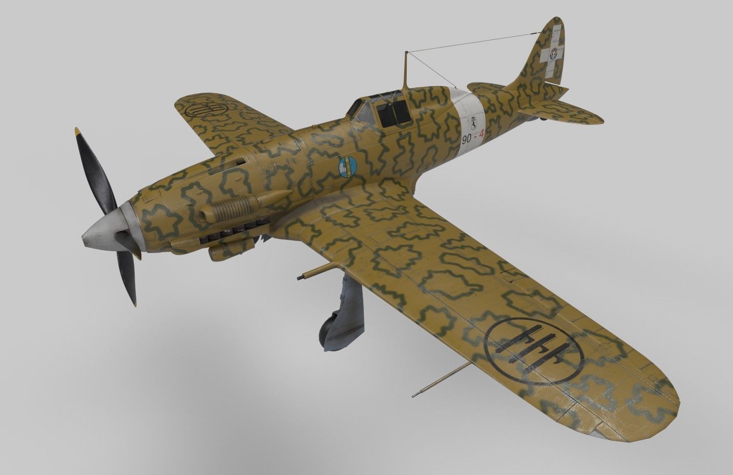 Macchi 205 3D model | CGTrader