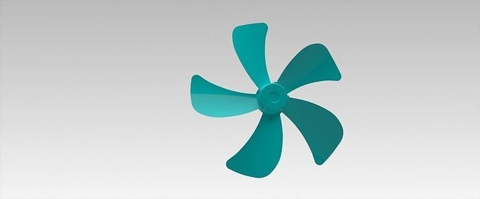 fan blade 3D model | CGTrader