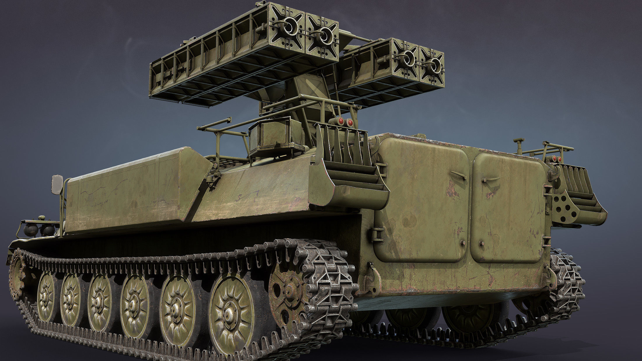 3D model 9K35 Strela-10 or SA-13 Gopher VR / AR / low-poly | CGTrader