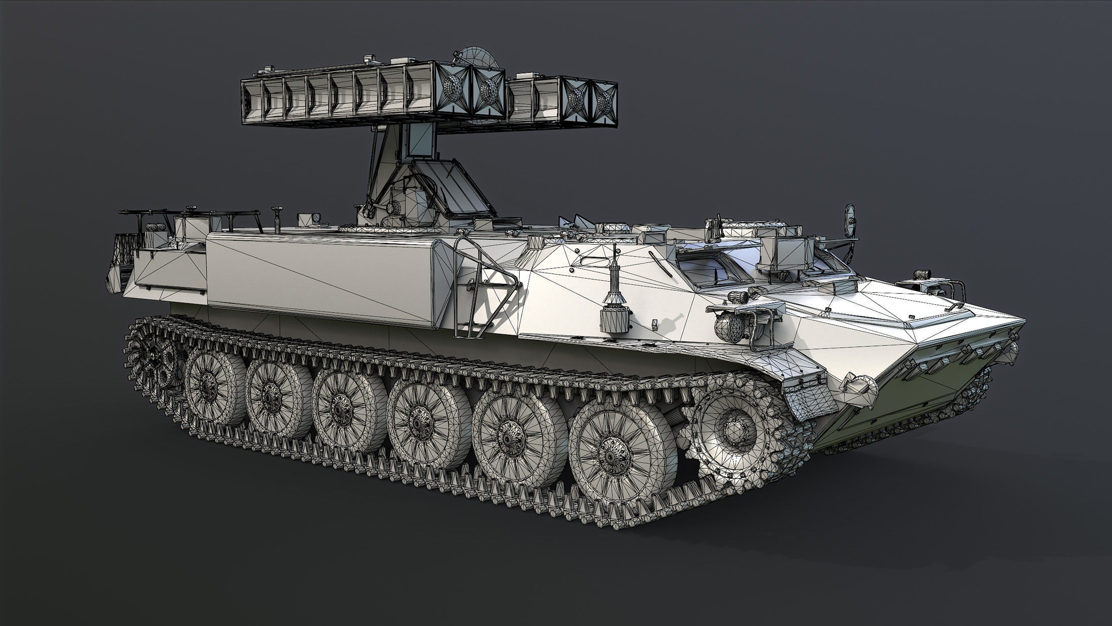 3D model 9K35 Strela-10 or SA-13 Gopher VR / AR / low-poly | CGTrader