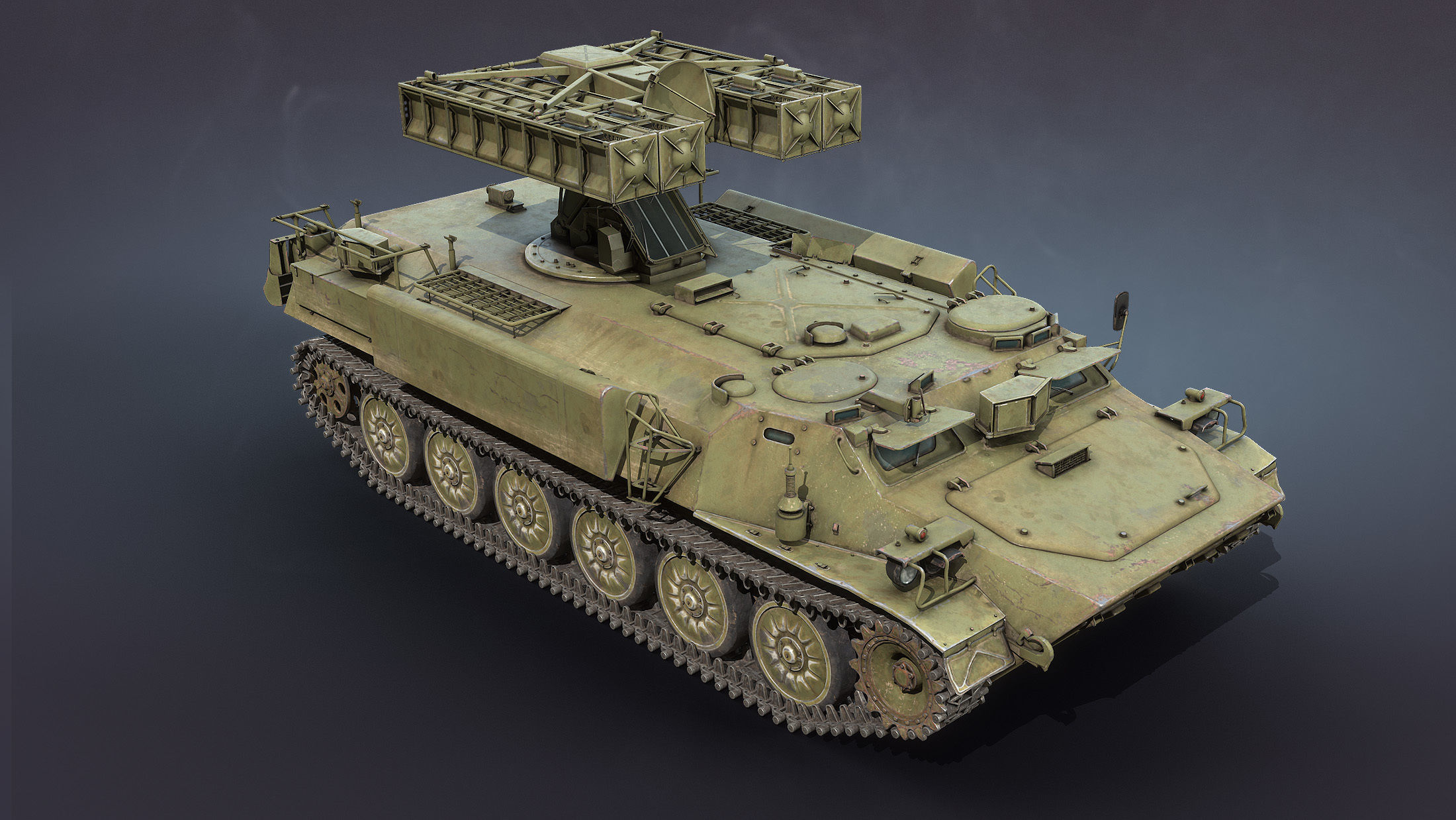 3D model 9K35 Strela-10 or SA-13 Gopher VR / AR / low-poly | CGTrader