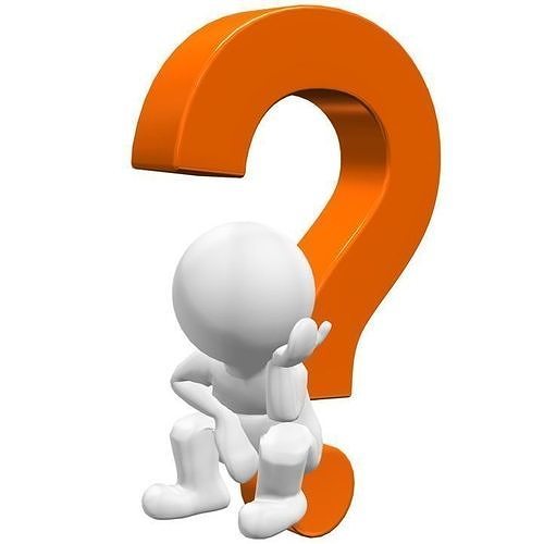 model-3306 orange question mark 3D model | CGTrader