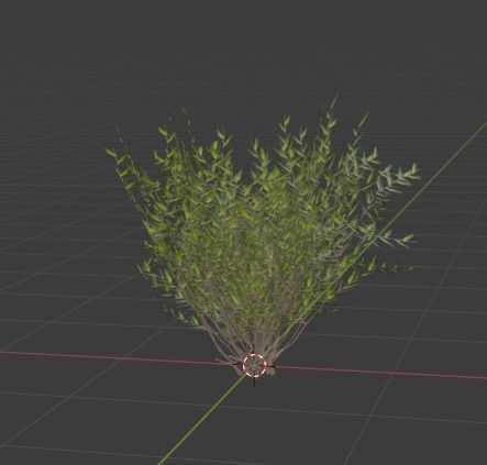5 Basic Low Poly Desert Shrubs free VR / AR / low-poly 3D model | CGTrader