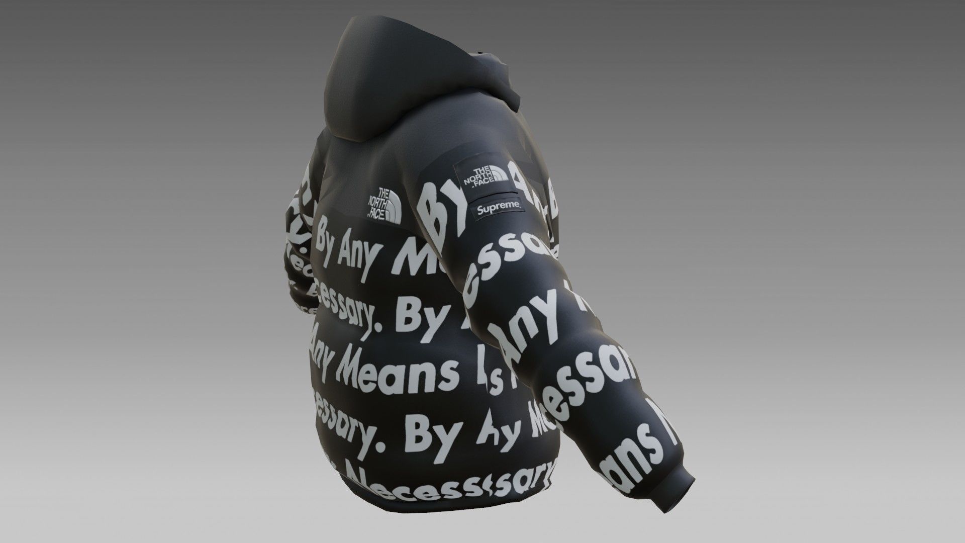 3D model goku drip - jacket - low poly VR / AR / low-poly | CGTrader