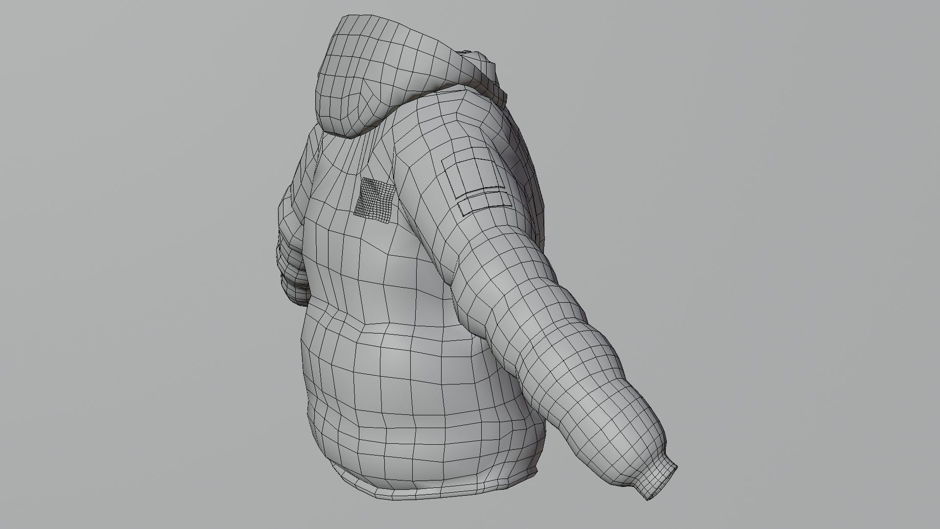 3D model goku drip - jacket - low poly VR / AR / low-poly | CGTrader