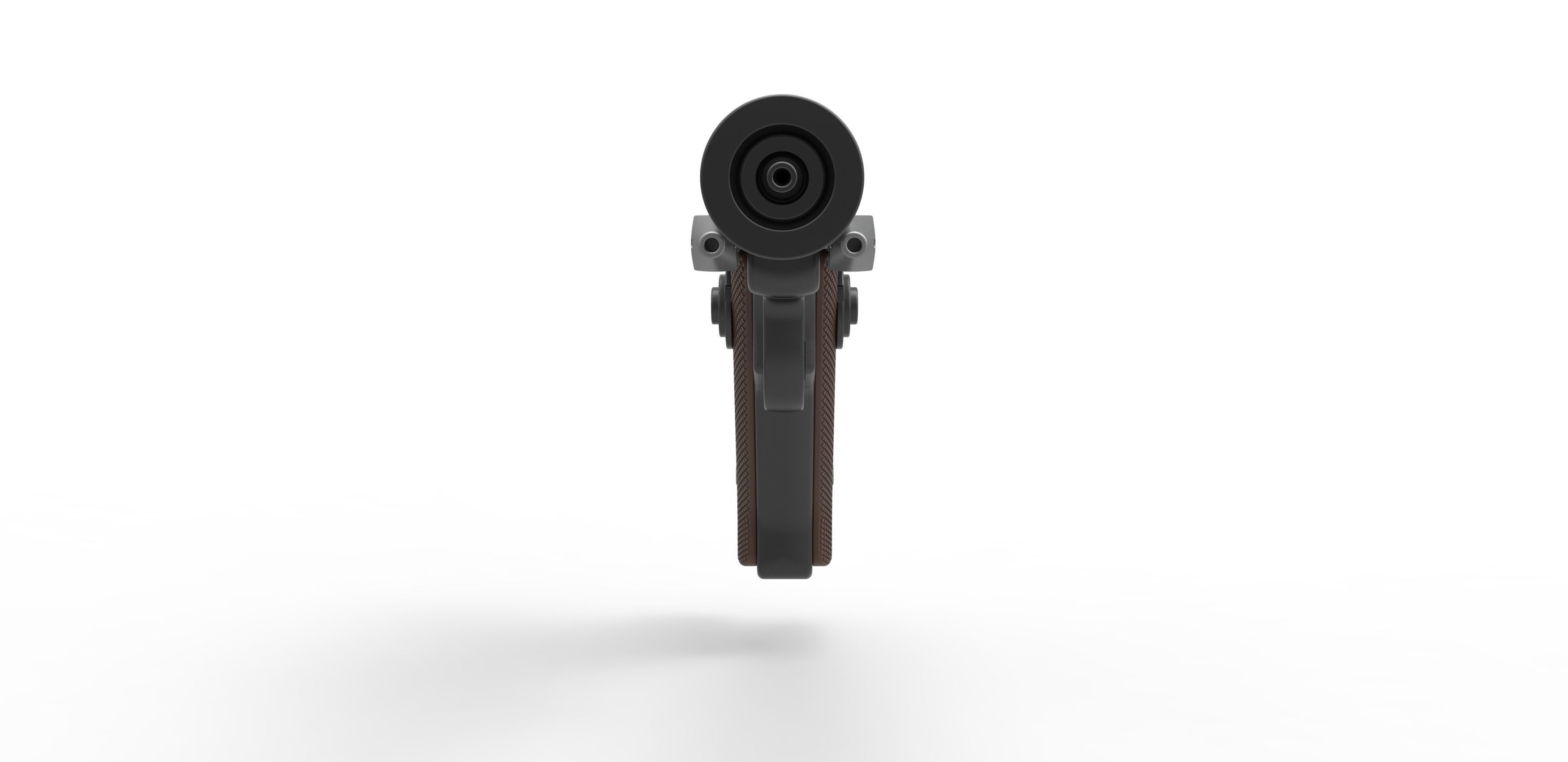 Heavy Blaster pistol DT-12 from Star Wars A New Hope 1977 3D model ...