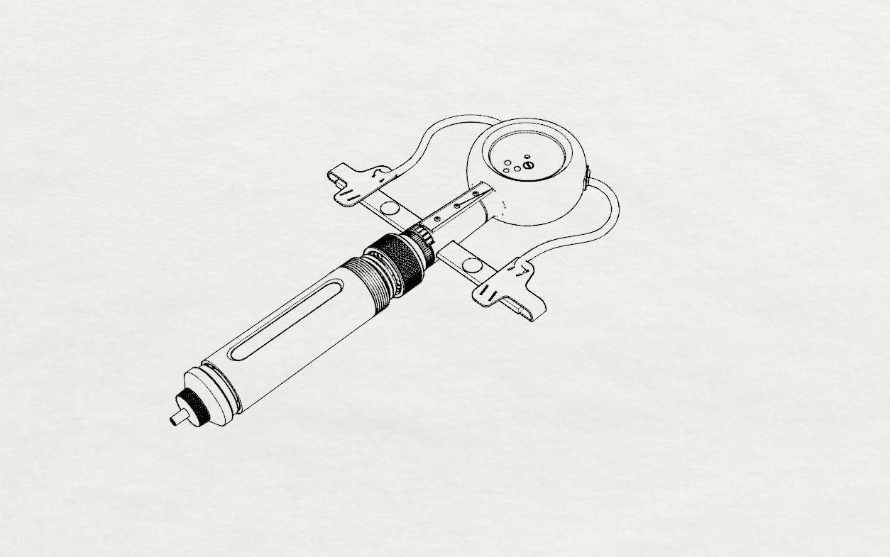 Fallout Stimpack Miniature prop Replica 3D model 3D printable | CGTrader