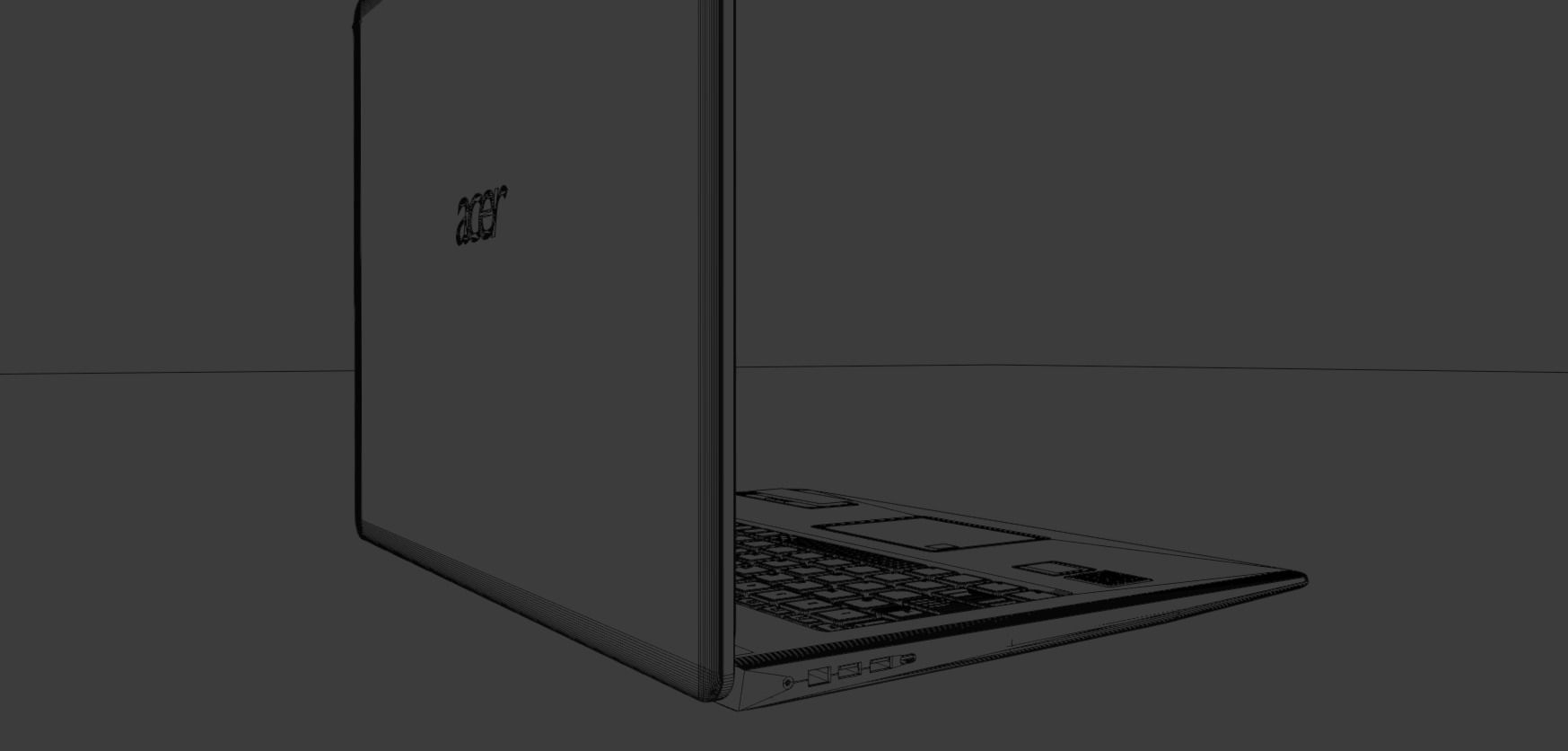 Acer Laptop Blender free VR / AR / low-poly 3D model | CGTrader