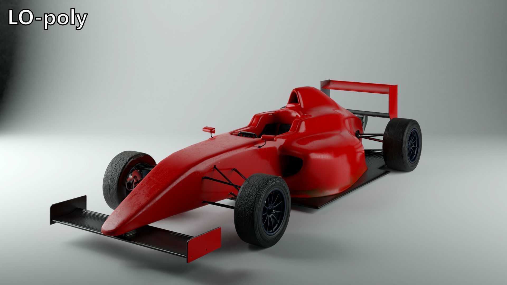 Formula 4 car 3D model | CGTrader