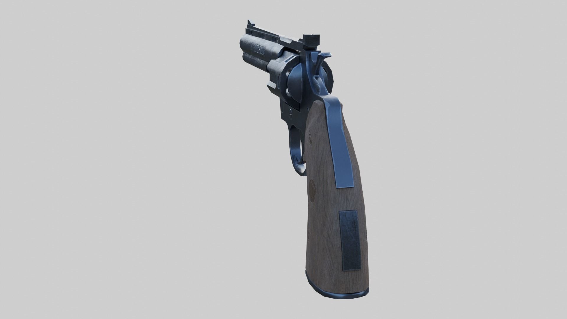 3D model Revolver Magnum Colt Python VR / AR / low-poly | CGTrader