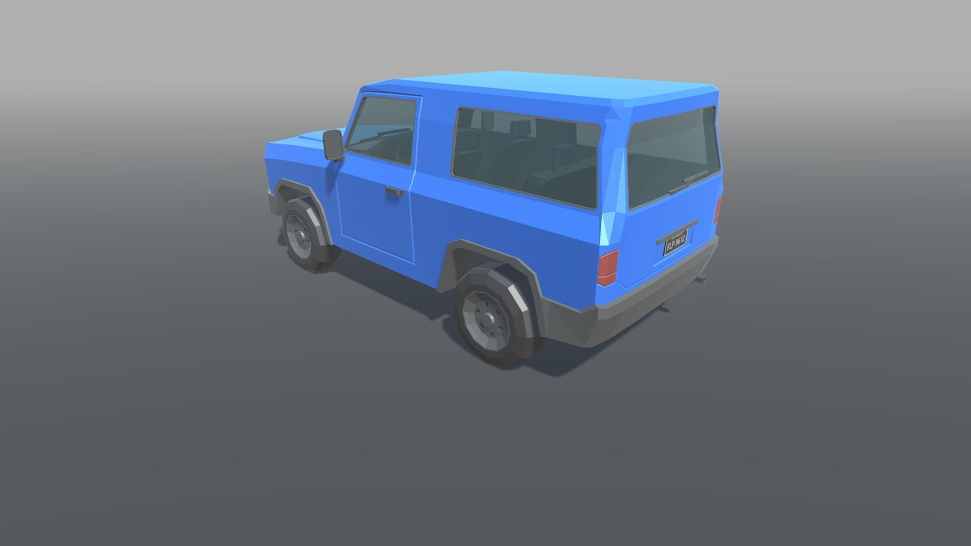 3D model SUV Low Poly VR / AR / low-poly | CGTrader