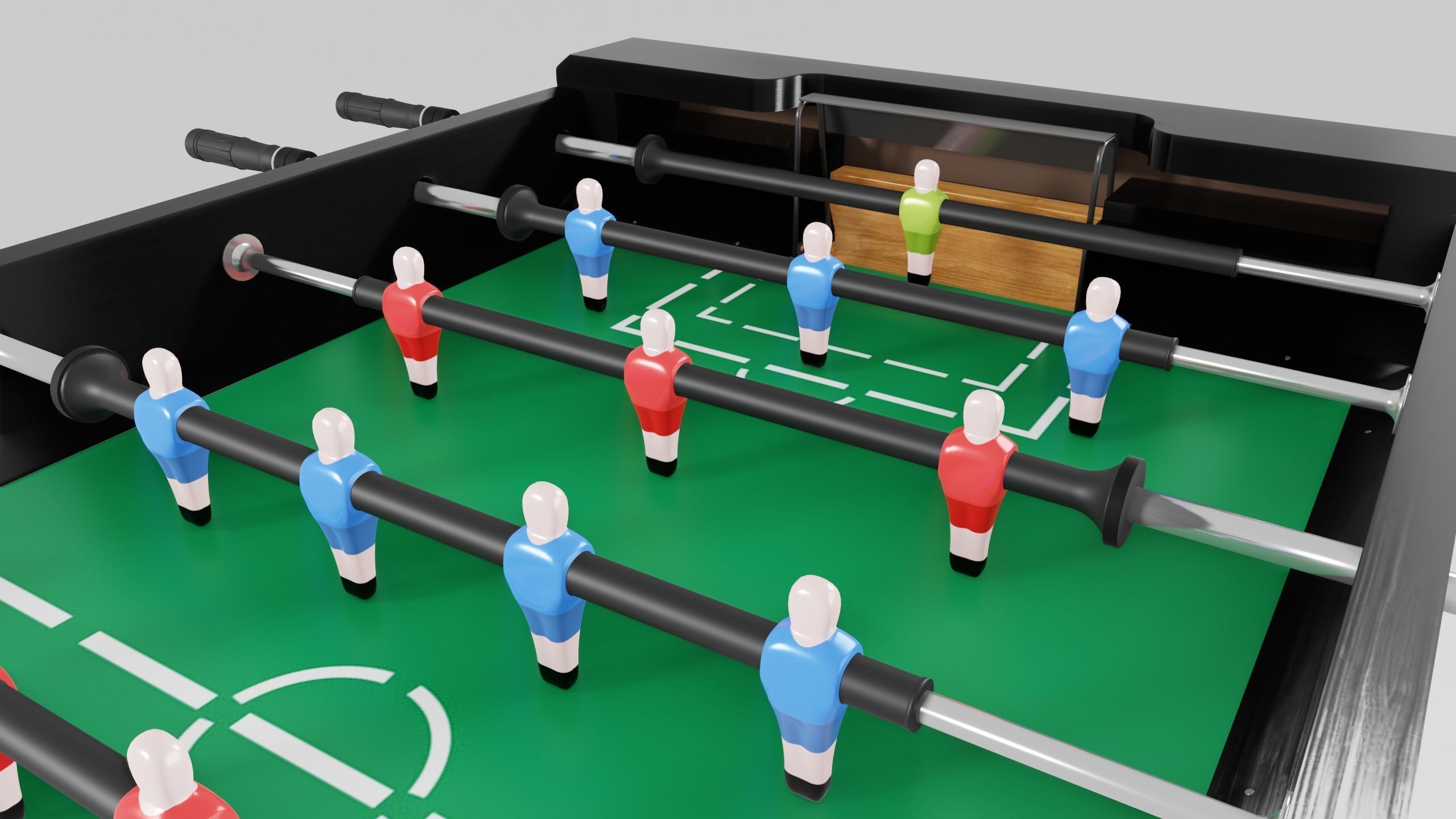 Football Soccer Table - 3d Model 3D model | CGTrader