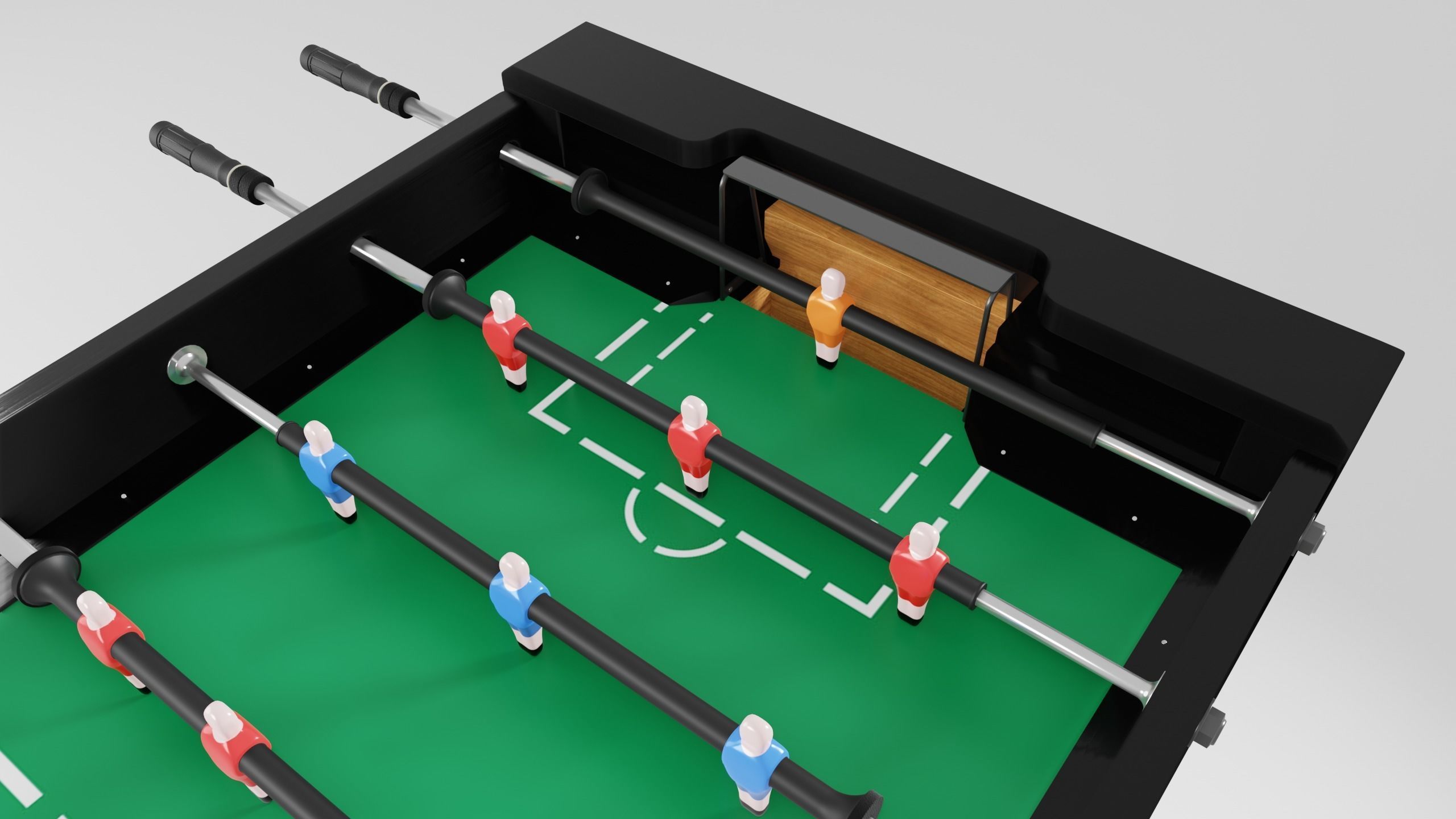Football Soccer Table - 3d Model 3D model | CGTrader