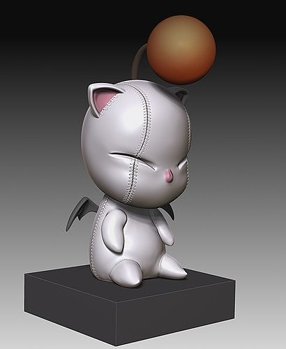 Moogle Doll 3D model 3D printable | CGTrader