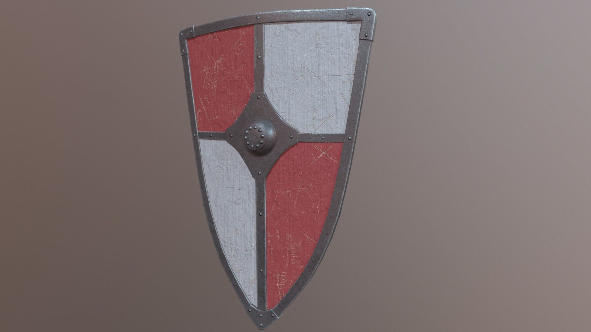 Medieval kite shield free VR / AR / low-poly 3D model | CGTrader