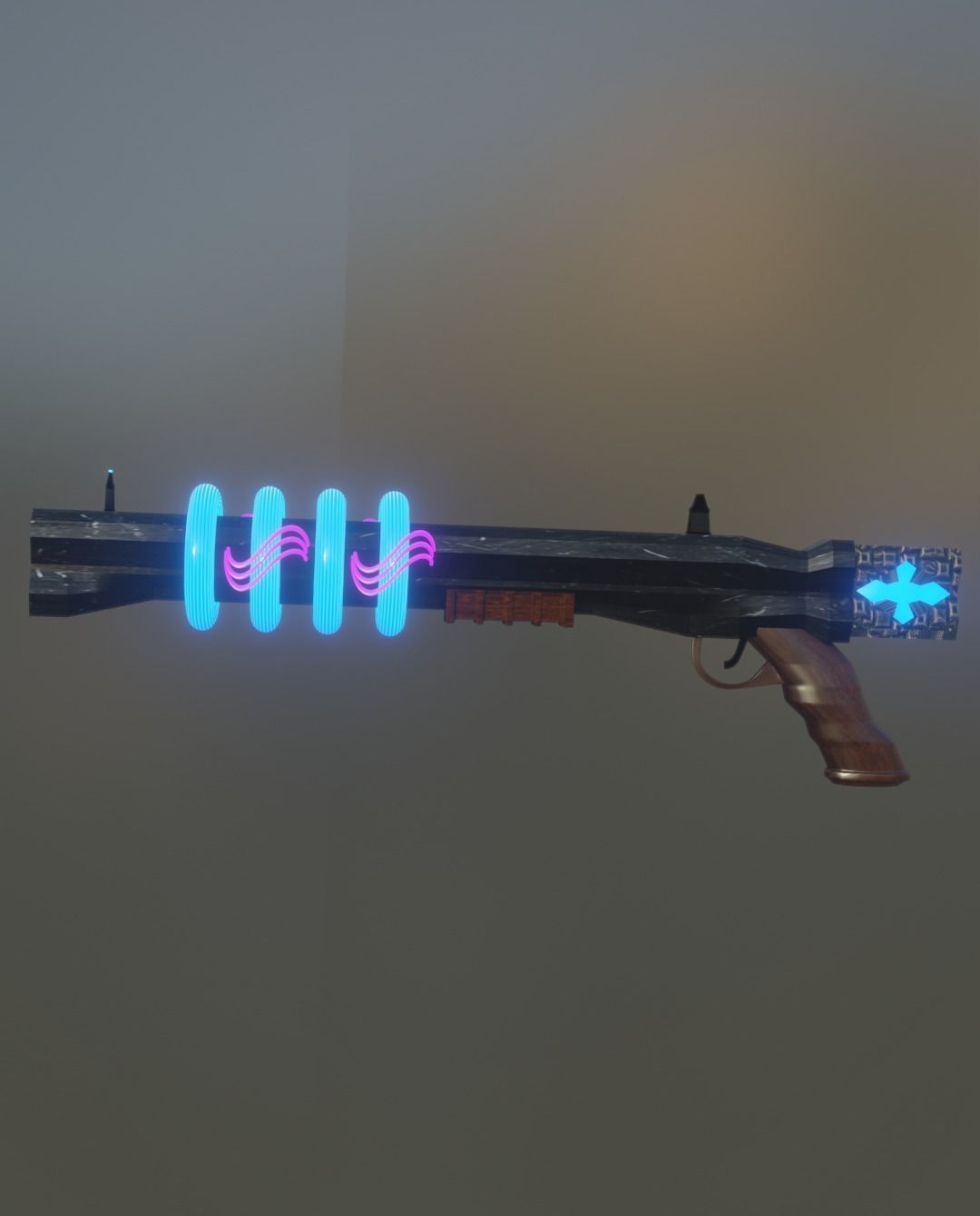 Aether Blaster 3D model | CGTrader