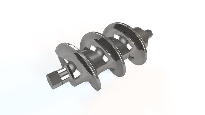 3D model Helical machine part VR / AR / low-poly | CGTrader