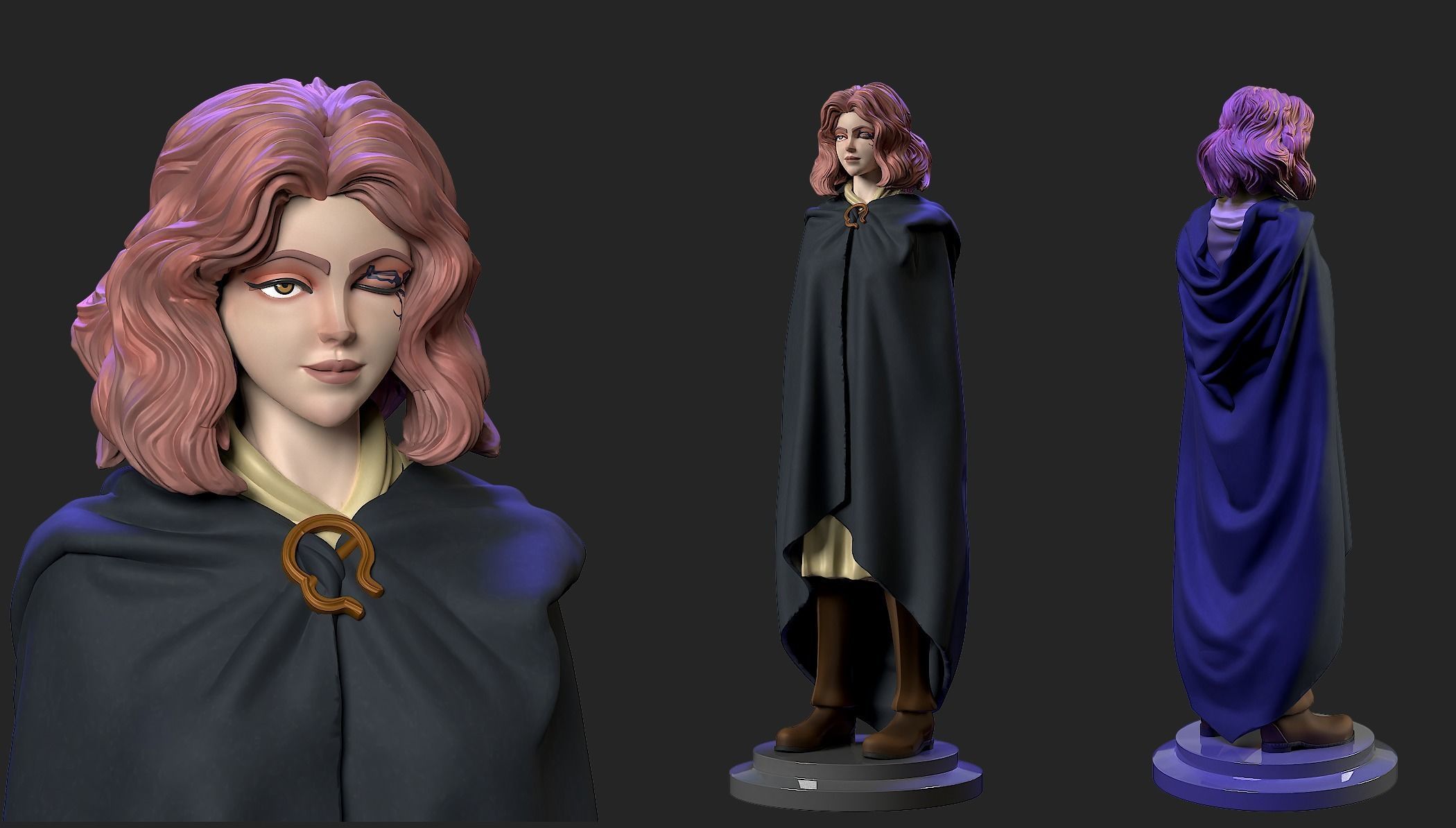 Melina Elden ring fanart 3D model 3D printable | CGTrader