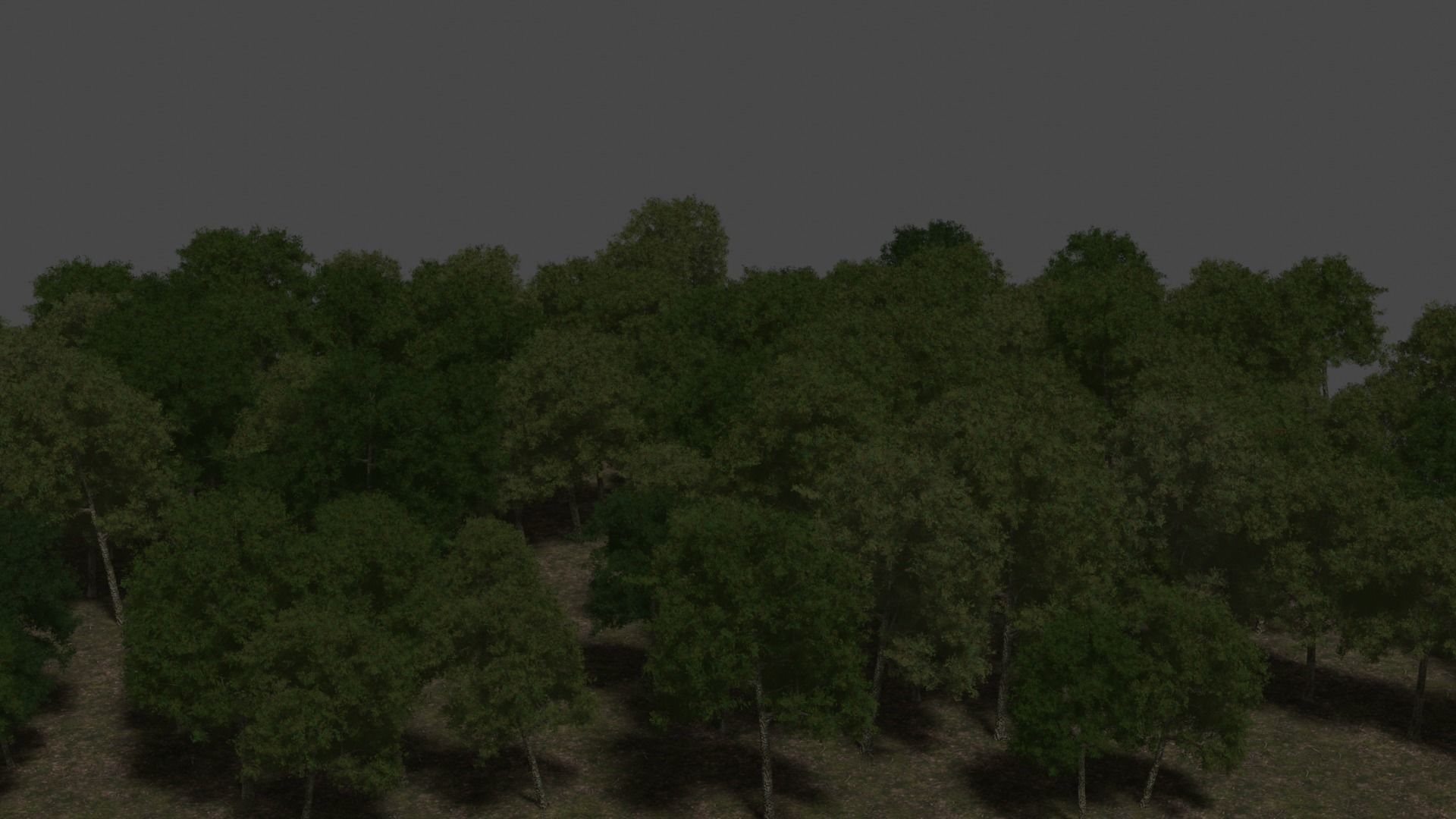 Tree landsca penature wood forest free VR / AR / low-poly 3D model ...