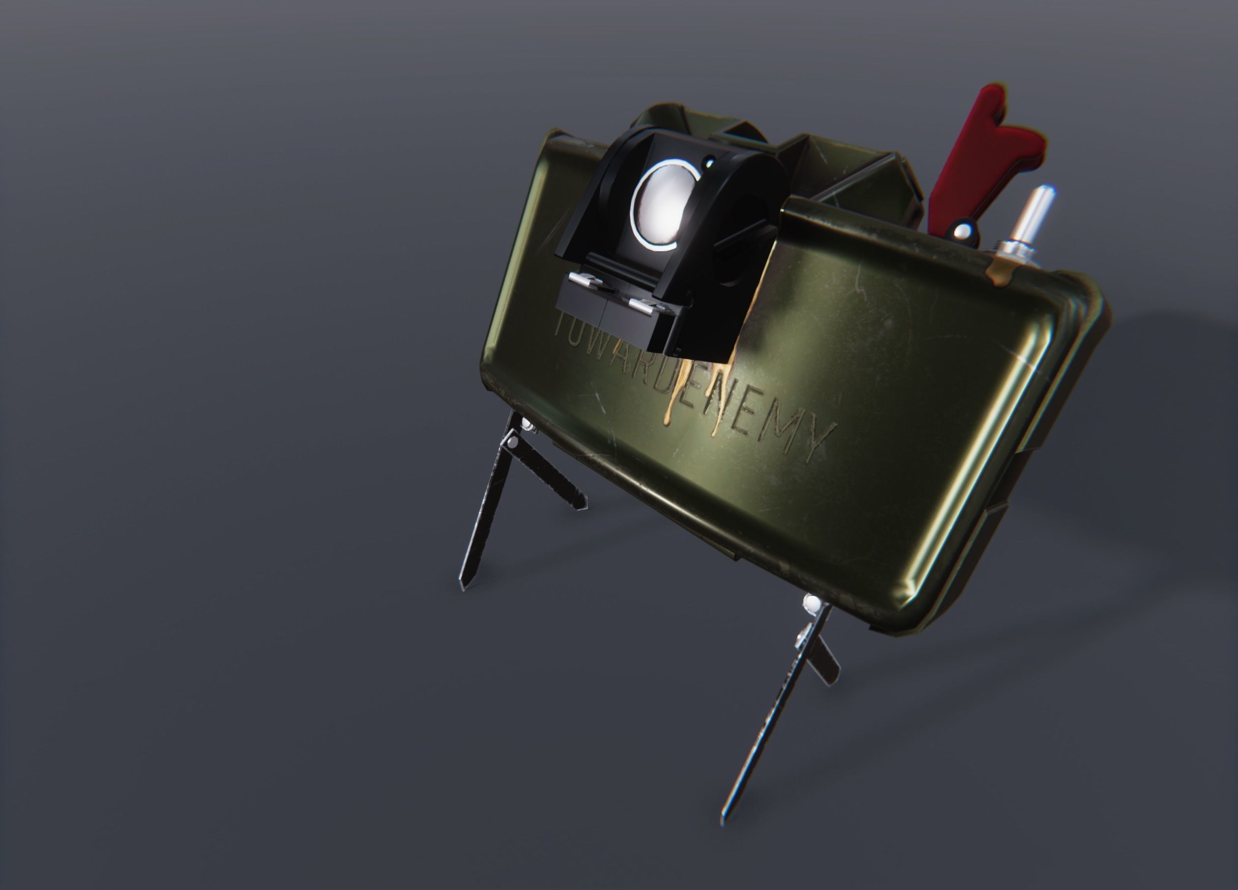 3D model Claymore - M18 Mine VR / AR / low-poly | CGTrader