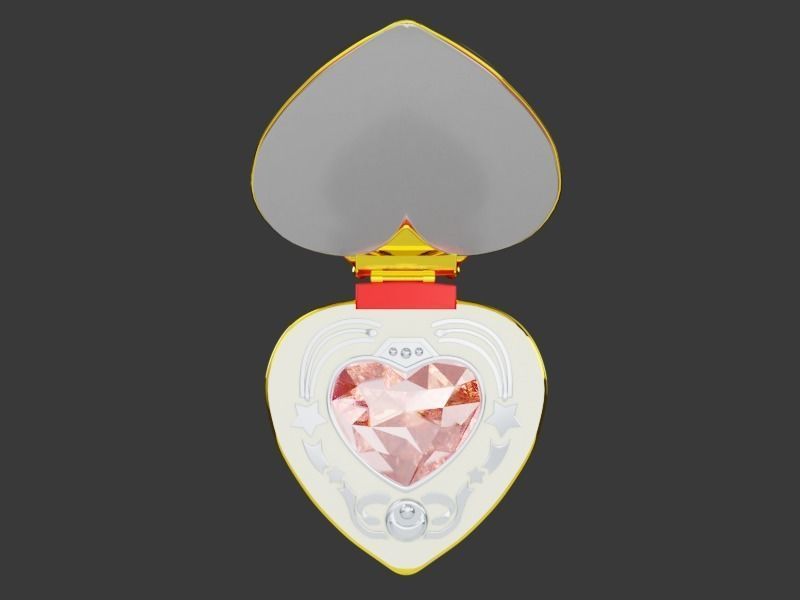 Animated High Poly Cosmic Heart Compact 3D model animated | CGTrader