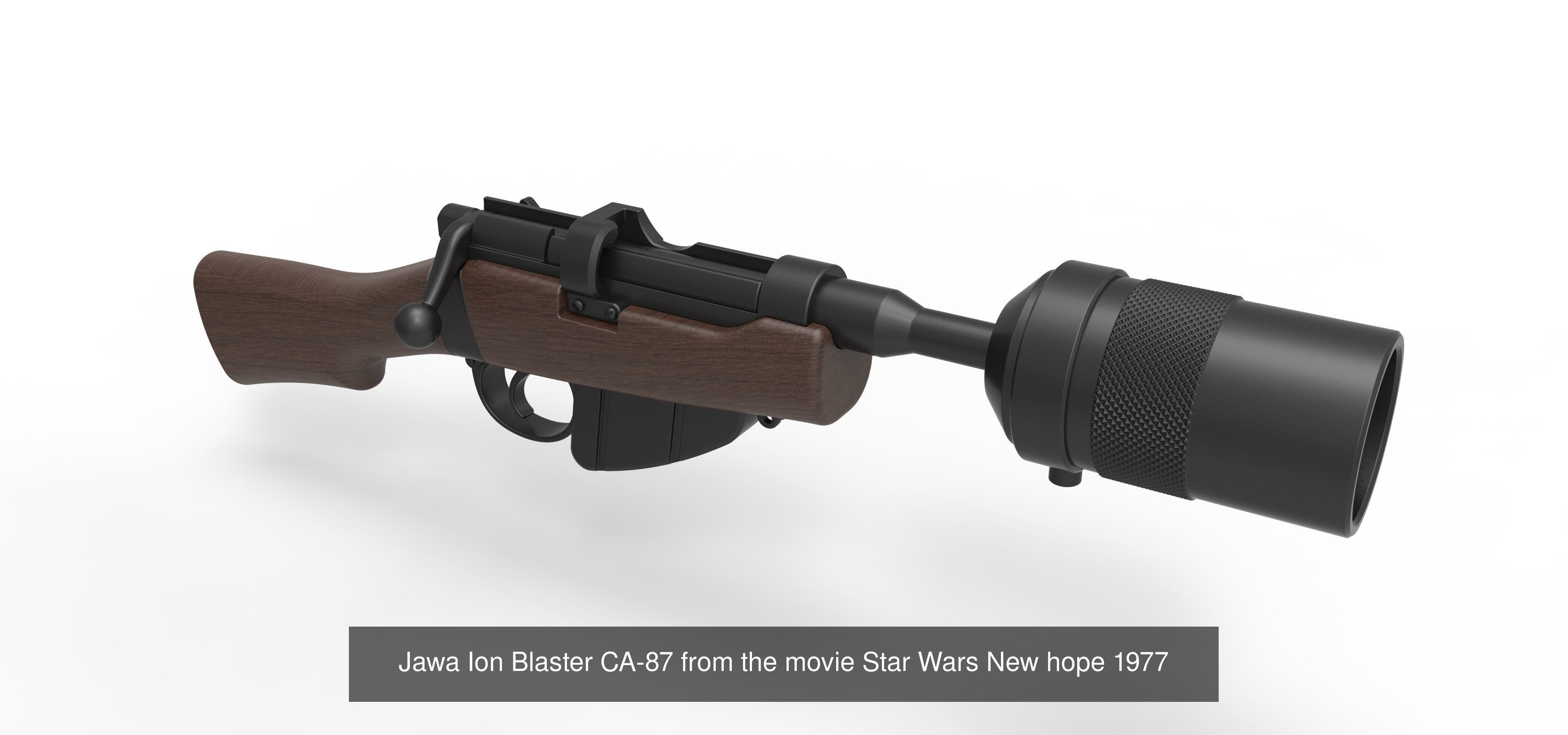 Jawa ion blaster and pistol 3D Model Collection | CGTrader
