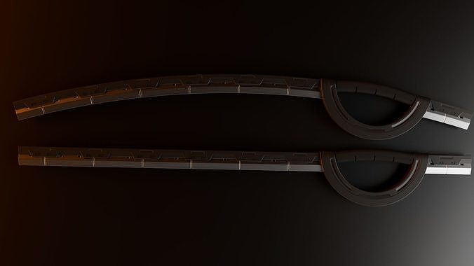 Sci-fi Blade 3D model | CGTrader