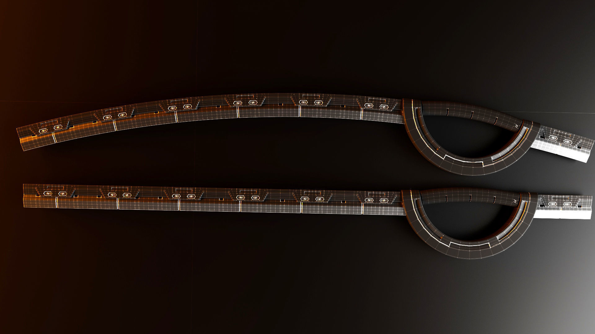 Sci-fi Blade 3D model | CGTrader