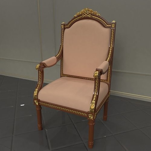 Kremlin chair 3D model | CGTrader